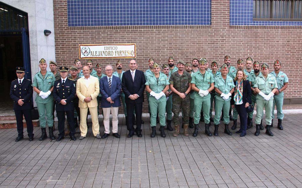 Veinte legionarios se forman en vigilancia, seguridad privada y ...