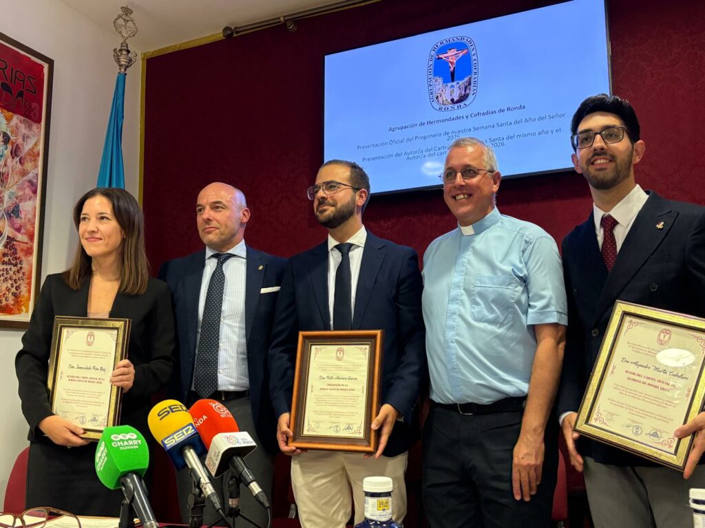El cofrade rondeño Pablo Herrera será el encargado de pregonar la ...